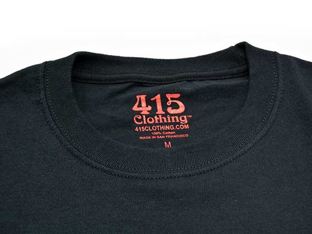 全3色【415 CLOTHING/415クロージング】「Printed S/S Tee”FRISCO 415”/プリンテッドショートスリーブ ...