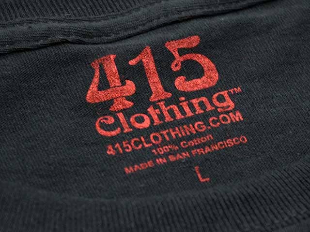 【415 CLOTHING/415クロージング】「Printed S/S Tee”FRISCO #1”/プリンテッドショートスリーブTee ...