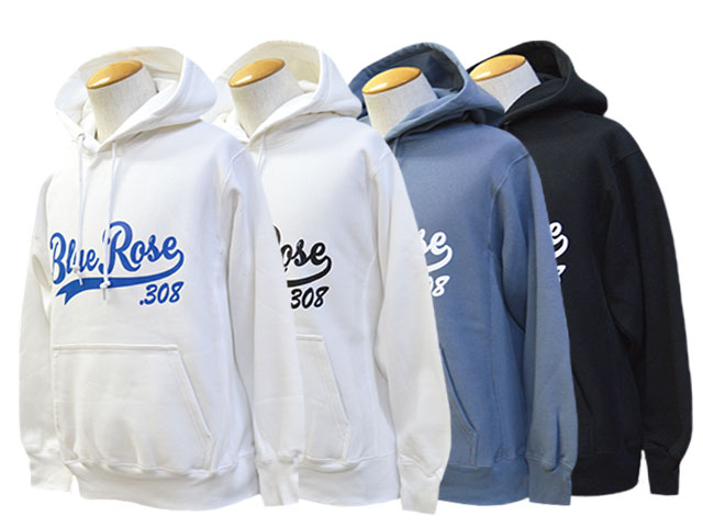 全4色【BLUE ROSE.308/ブルーローズ.308】「12oz Heavy Weight Sweat Pullover Parka ...