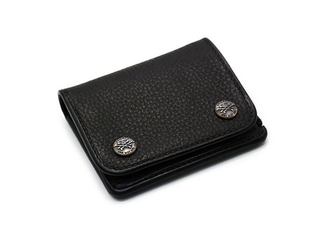 【EVILACT/イーブルアクト】×【AWAKE/アウェイク】「Leather Short Wallet”CROSS BONE”/レザー ...
