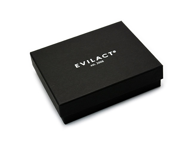 【EVILACT/イーブルアクト】×【AWAKE/アウェイク】「Leather Short Wallet”CROSS BONE”/レザー ...