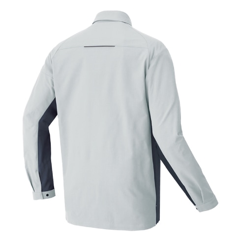 アイトス AZ-4235 TULTEX 長袖シャツ 男女兼用 春夏 ストレッチ 帯電防止 遮熱 UVカット 吸汗速乾 軽量 通気性 2025新作｜作業着・作業服の通販ワークキング【公式】