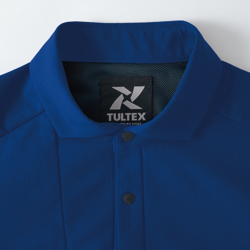 アイトス AZ-4235 TULTEX 長袖シャツ 男女兼用 春夏 ストレッチ 帯電防止 遮熱 UVカット 吸汗速乾 軽量 通気性 2025新作｜作業着・作業服の通販ワークキング【公式】