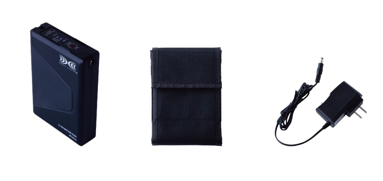 アイトス 865801 空調服スターターキット(25V) (ファンブラック)2025新作｜作業着・作業服の通販ワークキング【公式】