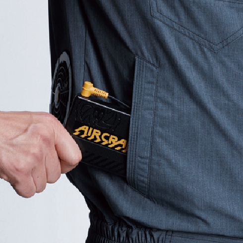 バートル AC7146 半袖ファン付き作業服セット ファン・バッテリーフルセット AC09 AC09-1(2025年最新モデル) 京セラ製 24V 空調服 エアークラフト 半袖ブルゾン TC ...