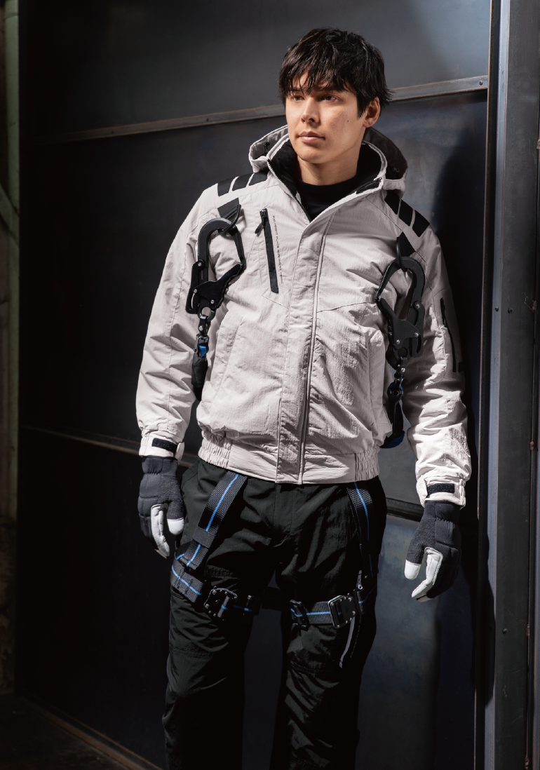 ジーベック 防寒ブルゾン 122 フルハーネス対応 XEBEC｜作業着・作業服