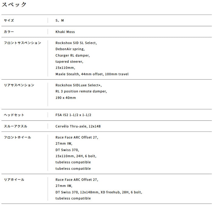 【送料無料】【代引不可】サーベロ ZFS-5 GX EAGLE AXS Khaki/Moss[CVS] | 特価売場,自転車 | ワールド ...