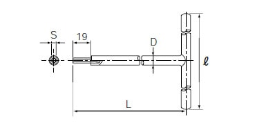 KTC T型ヘキサゴンレンチ 6mm HTH-6 | メンテナンス,六角レンチ,KTC | ワールドサイクル 通販